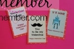 Printable Valentines for Little Friends