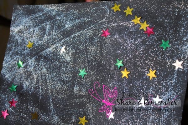 Learning About The Night Sky & Stars Preschool Activities
