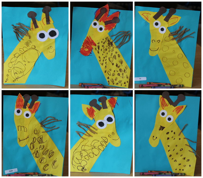 Learning About Giraffes: Activities for Kids » Things to Share & Remember