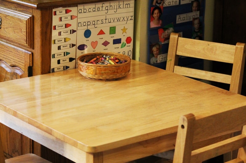 Cleaning Tips for Child Care with Printable Cleaning Schedule