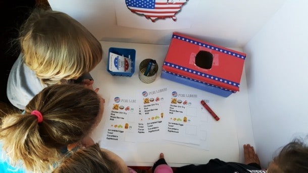 preschool voting activities with printables