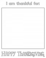 Printable Thanksgiving Coloring Book for Preschoolers