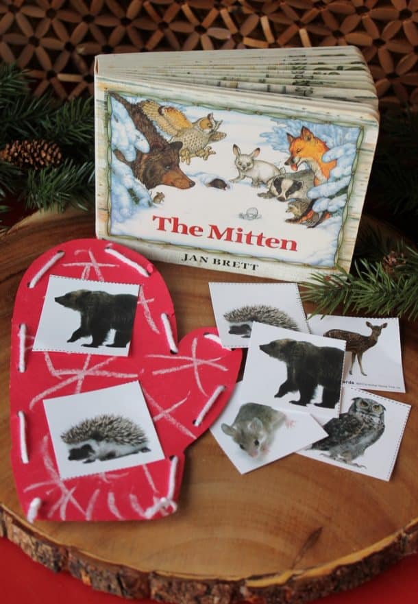 Winter in Woods: Mittens