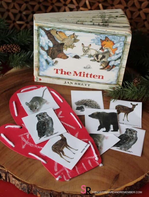 Winter in Woods: Mittens