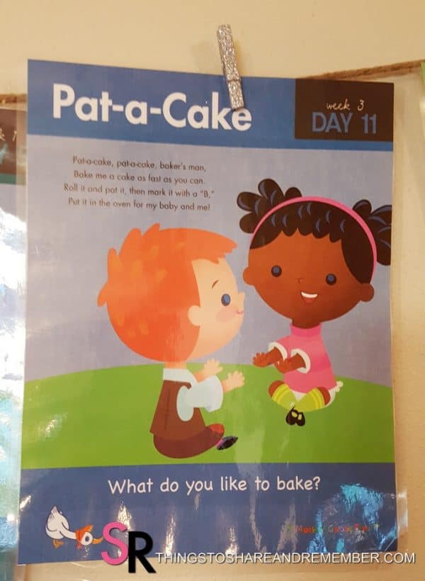 Pat a Cake Nursery Rhyme Activities