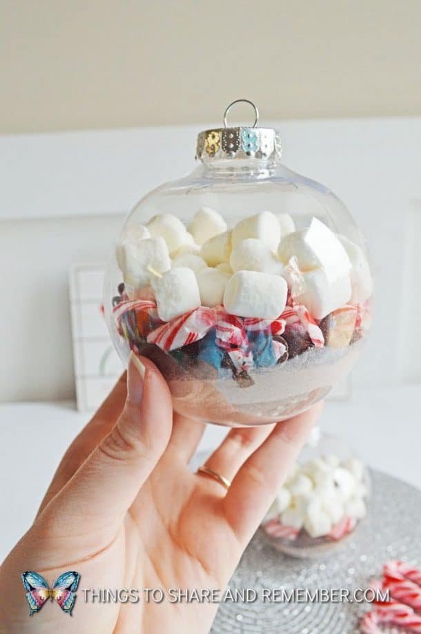 Hot Chocolate Ornaments Holiday Gift Idea