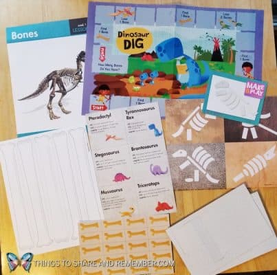 What's in the Box? Dinosaur Dig