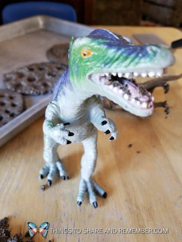 Dinosaur Fossil Clay Recipe » Things to Share & Remember