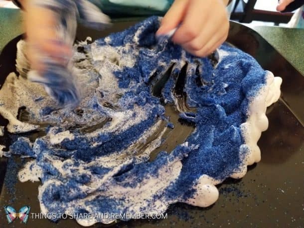 Ocean Commotion Sand Foam Sensory Experience for Preschoolers