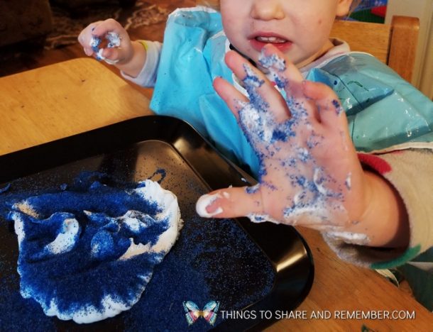 Ocean Commotion Sand Foam Sensory Experience for Preschoolers