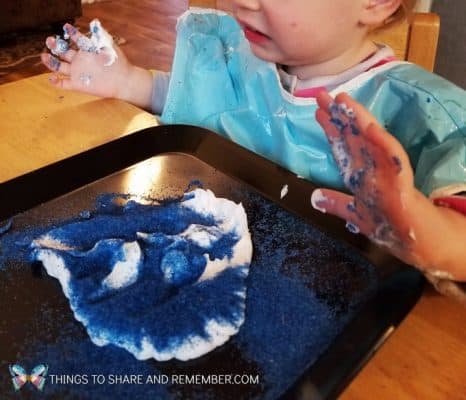 Ocean Commotion Sand Foam Sensory Experience for Preschoolers