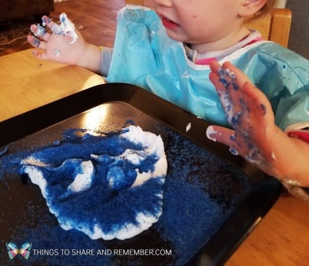 Ocean Commotion Sand Foam Sensory Experience for Preschoolers
