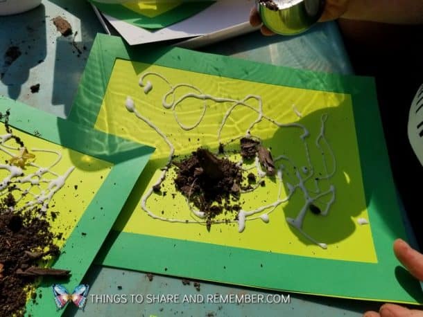Soil Collages Preschool Gardening Theme Creative Art