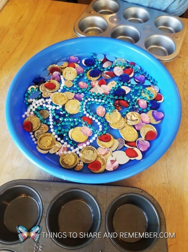 Gems and Jewels Sensory and Sorting Play Activities Preschool Activities