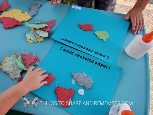 Creating Recycled Paper with Preschoolers » Things to Share & Remember