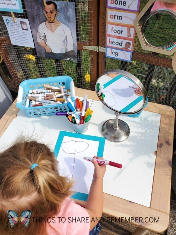 Preschoolers Can Draw Self Portraits » Things to Share & Remember