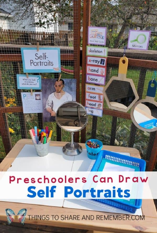 Preschoolers Can Draw Self Portraits » Things to Share & Remember