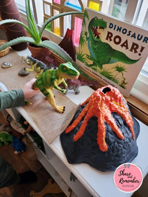 Dinosaur Habitat Play » Things to Share & Remember