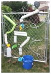 DIY Recycled Water Wall Activity Board for Kids Water Play