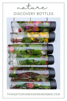 Create Calming Nature Discovery & Sensory Bottles with Kids » Things to ...