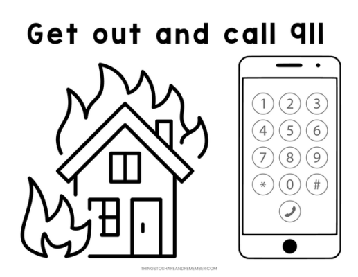 911 Safety & Fire Lesson Activity Pages for Preschoolers » Things to ...