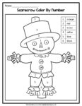 Scarecrow Printable Activities » Things to Share & Remember