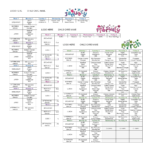 Editable Monthly Child Care Menu Templates » Things to Share & Remember