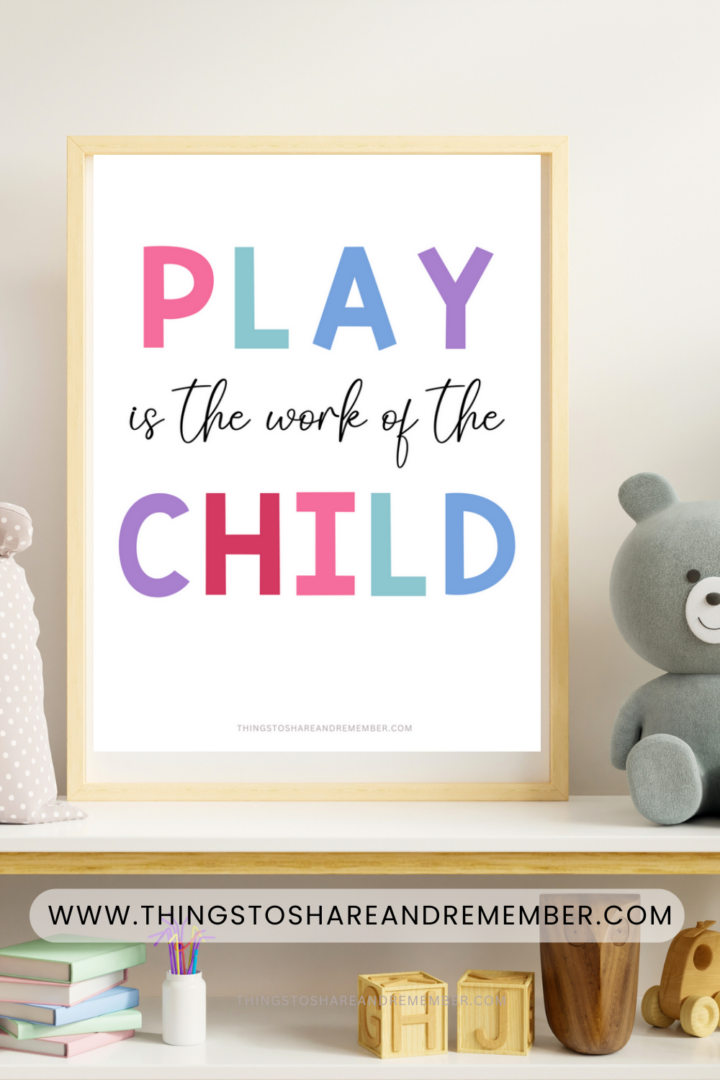 The Importance of Play in Early Childhood: "Play is the Work of the ...