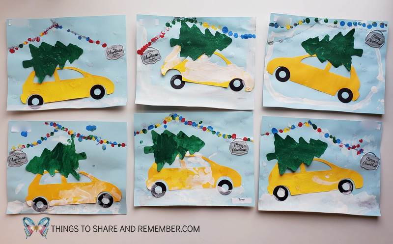 Pick a Pine Tree Christmas Craft with Printable or Cricut Templates