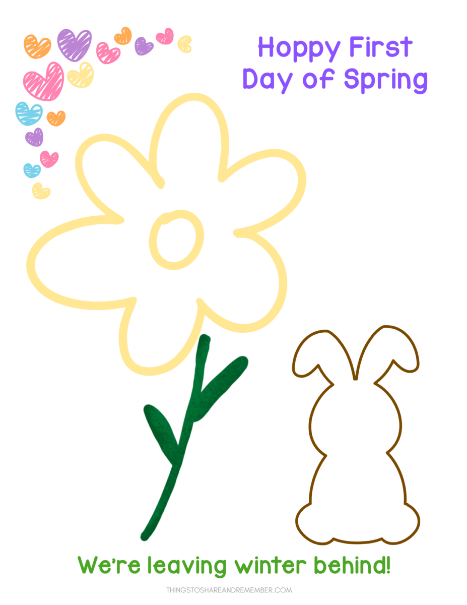 Free First Day of Spring Printable for Preschool -Hoppy Spring Activity ...